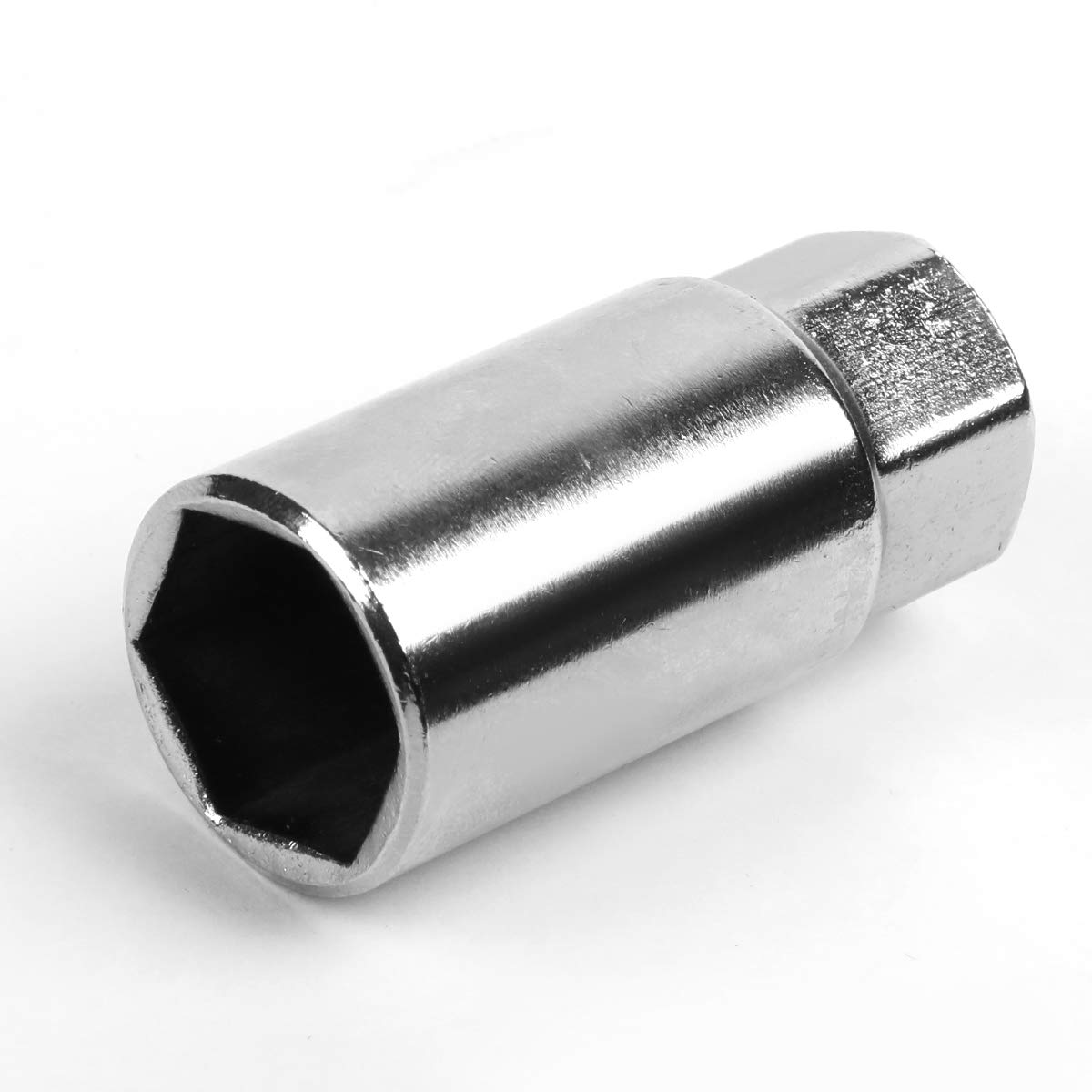 J2 Engineering 7075 Aluminum Blue M12 x 1.5 20Pcs L: 40mm Open End Lug Nut w/Socket Adapter