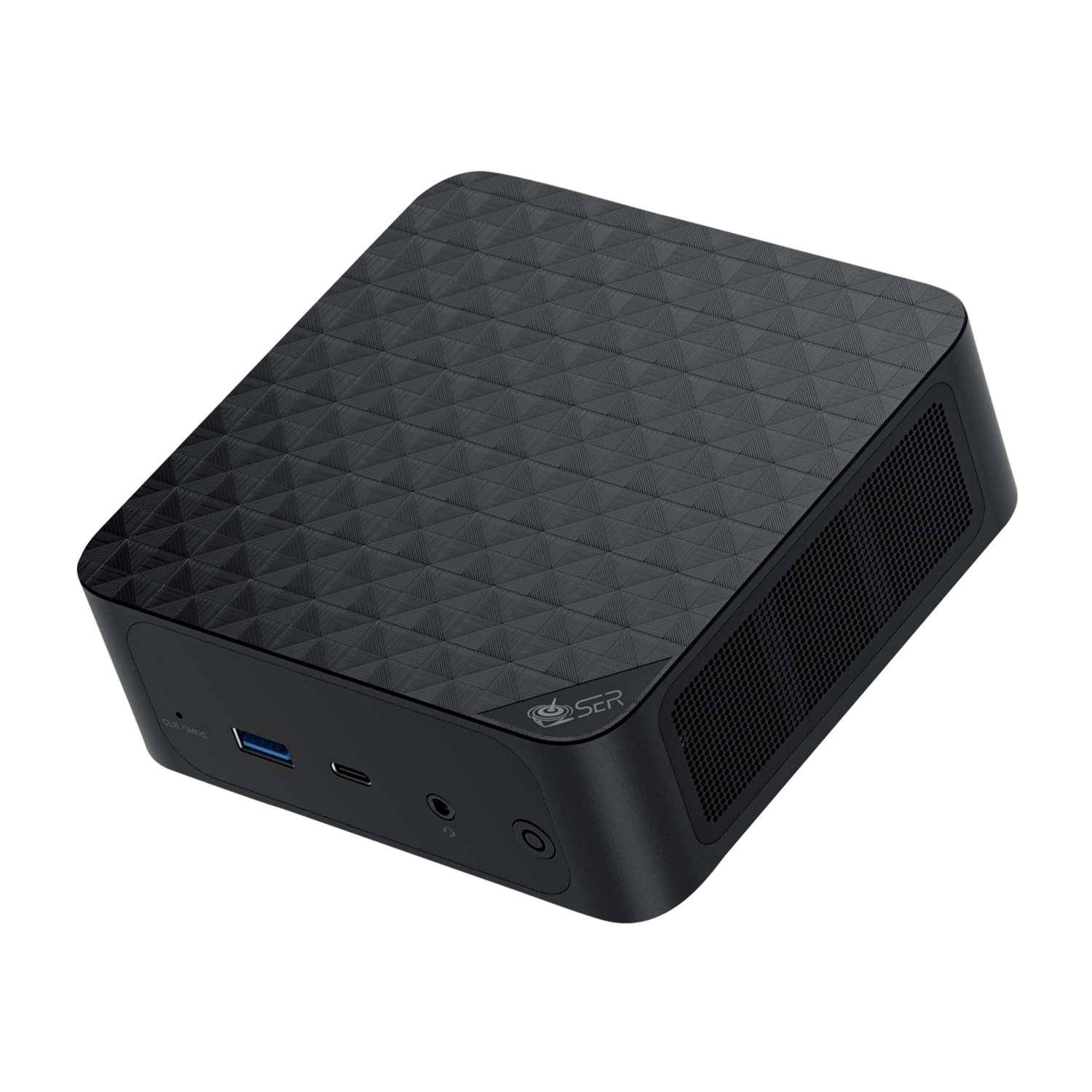 Beelink SER6 Gaming Mini PC, Ryzen 9 6900HX (up to 4.9GHz,) Mini Computer, AMD Radeon 680M, 32GB DDR5 RAM + 500GB PCIe4.0x4 SSD, 4K Triple Displays, HDMI, DP, USB4, WiFi 6
