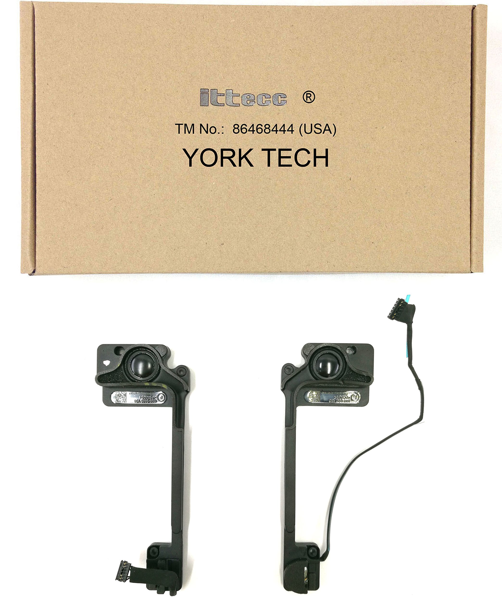 ITTECC Replacement 923-0557, 923-00509 Right and Left Speaker Fit for MacBook Pro 13 inch Retina 13" A1502 2013 2014 2015 Year