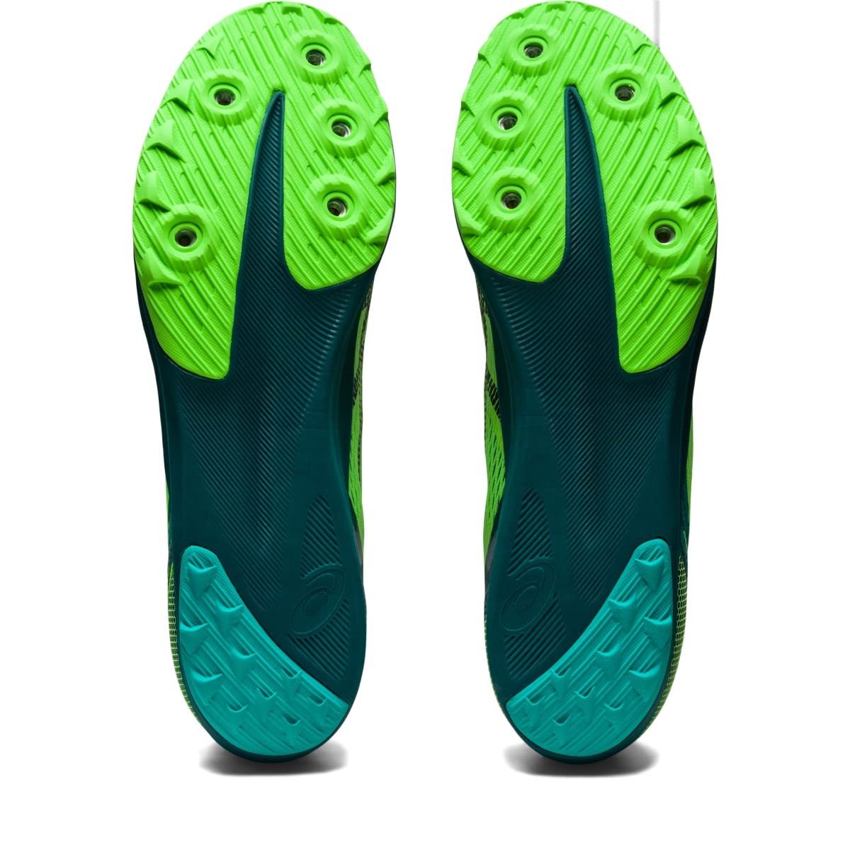 ASICS Unisex Resurgence XC Cross Country, 9.5, Green Gecko/Black