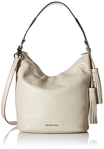 MICHAEL Michael Kors Women's Elana Large Convertible Shoulder Cement Handbag