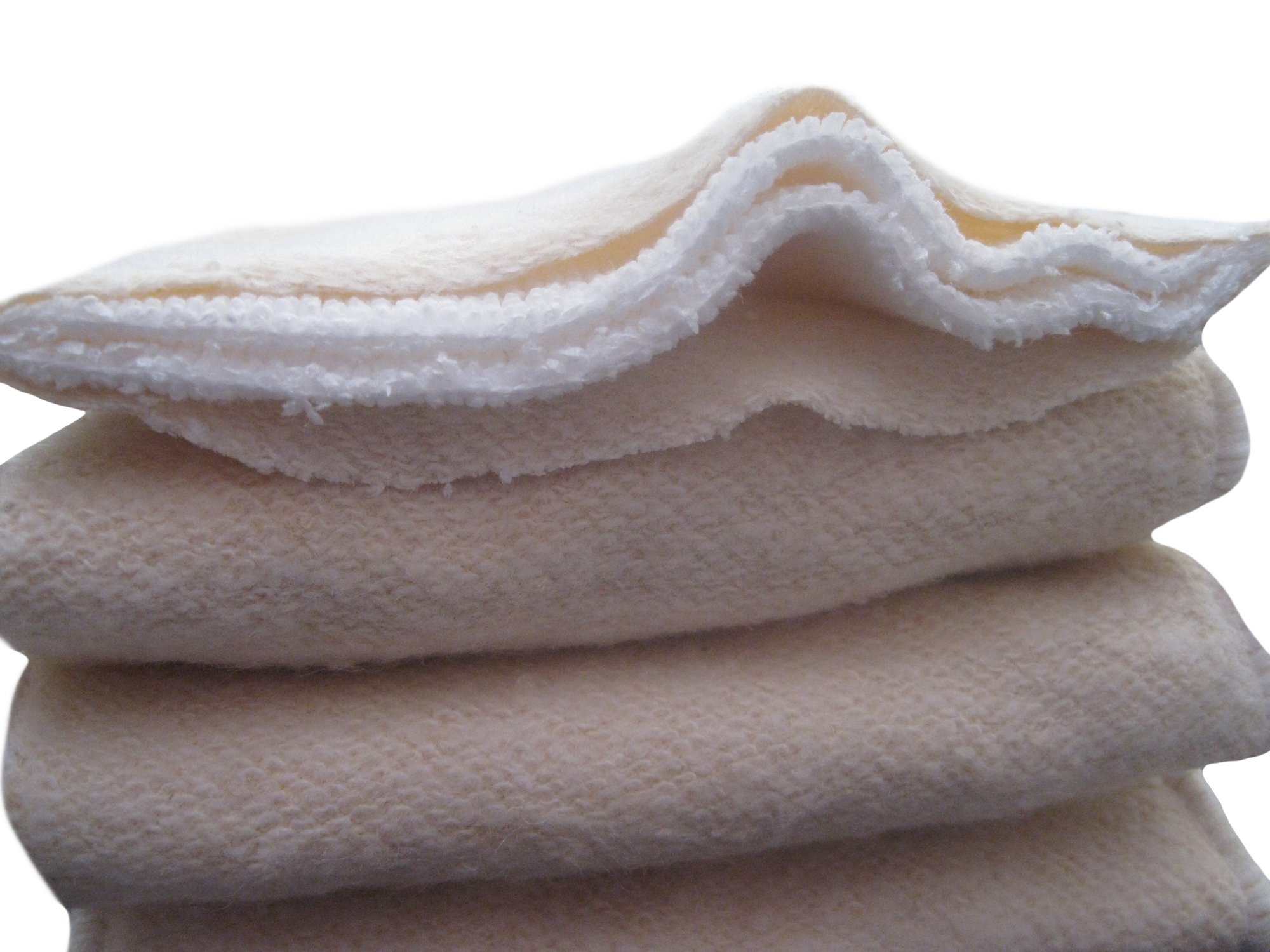 See Diapers 6 Pack Hemp Cotton Cloth Diaper Inserts 4 Layers Large