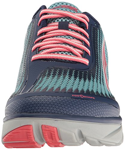 Altra Women's Torin 3.0 Road Running Shoe, Blue/Coral, 6.5 B US