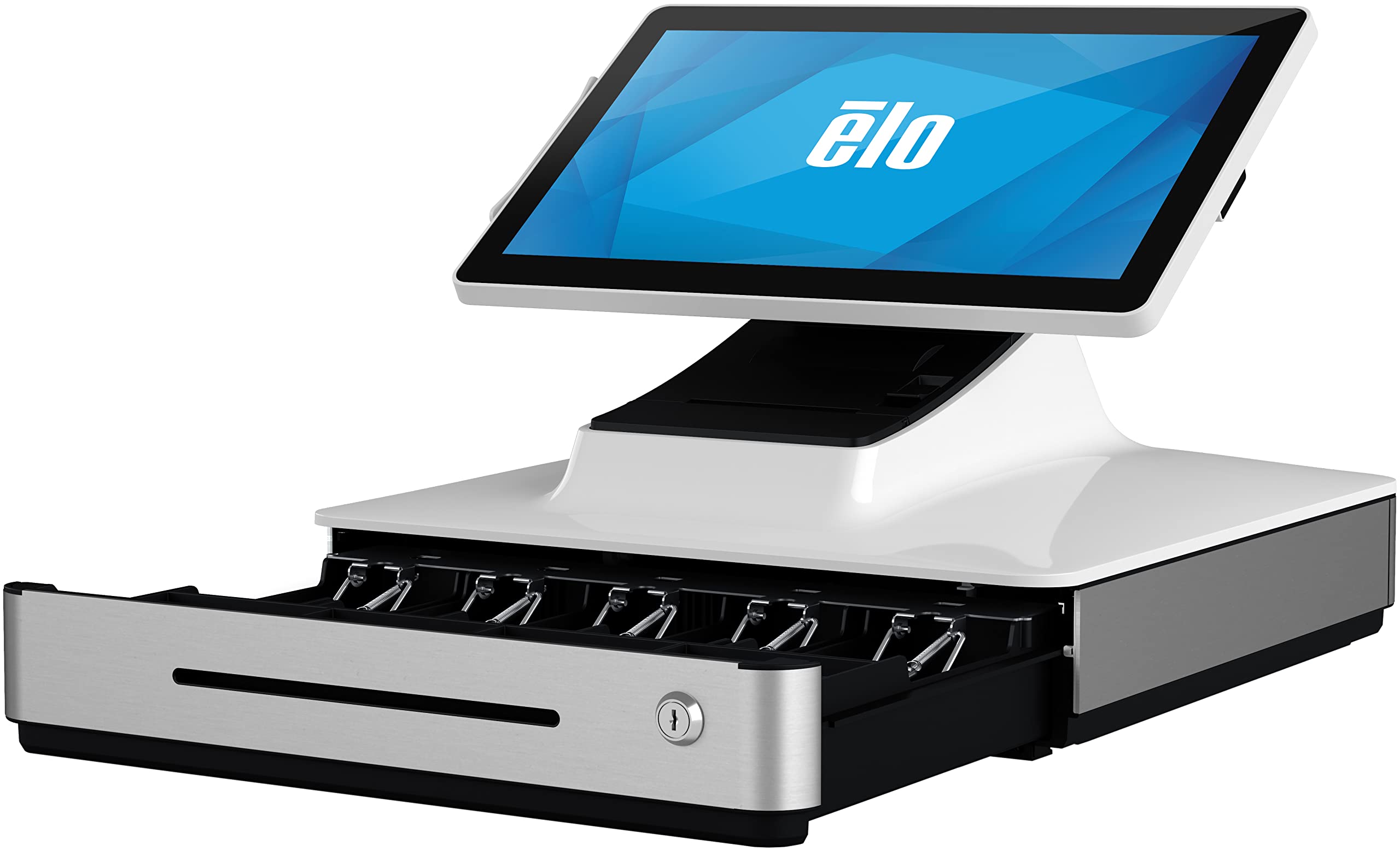 Elo PayPoint Plus for Windows Retail POS System with 15.6" Touchscreen, 2D Barcode Scanner, Receipt Printer, and Cash Drawer - Windows 10