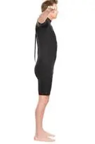 BARE 2MM Revel Men's Shorty Wetsuit | Combines Comfort and Flexibility | Made from a Blend of Neoprene and Laminate | Designed for All Watersports Including Scuba Diving and Snorkeling | Grey - 2XL