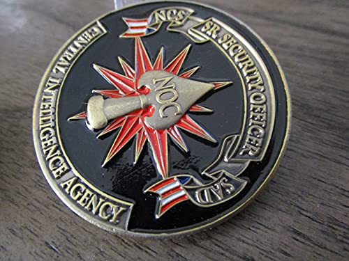 Central Intelligence Agency Senior Security Officer Non-Official Cover Covert Operations Challenge Coin