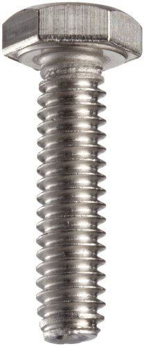 Small Parts FSCVHHMS-5618-16 18-8 Stainless Steel Hex Bolt, Plain Finish, Vented, Hex Head, External Hex Drive, ASME B18.2.1, 1" Length, Partially Threaded, 5/16"-18 UNC Threads (Pack of 10)