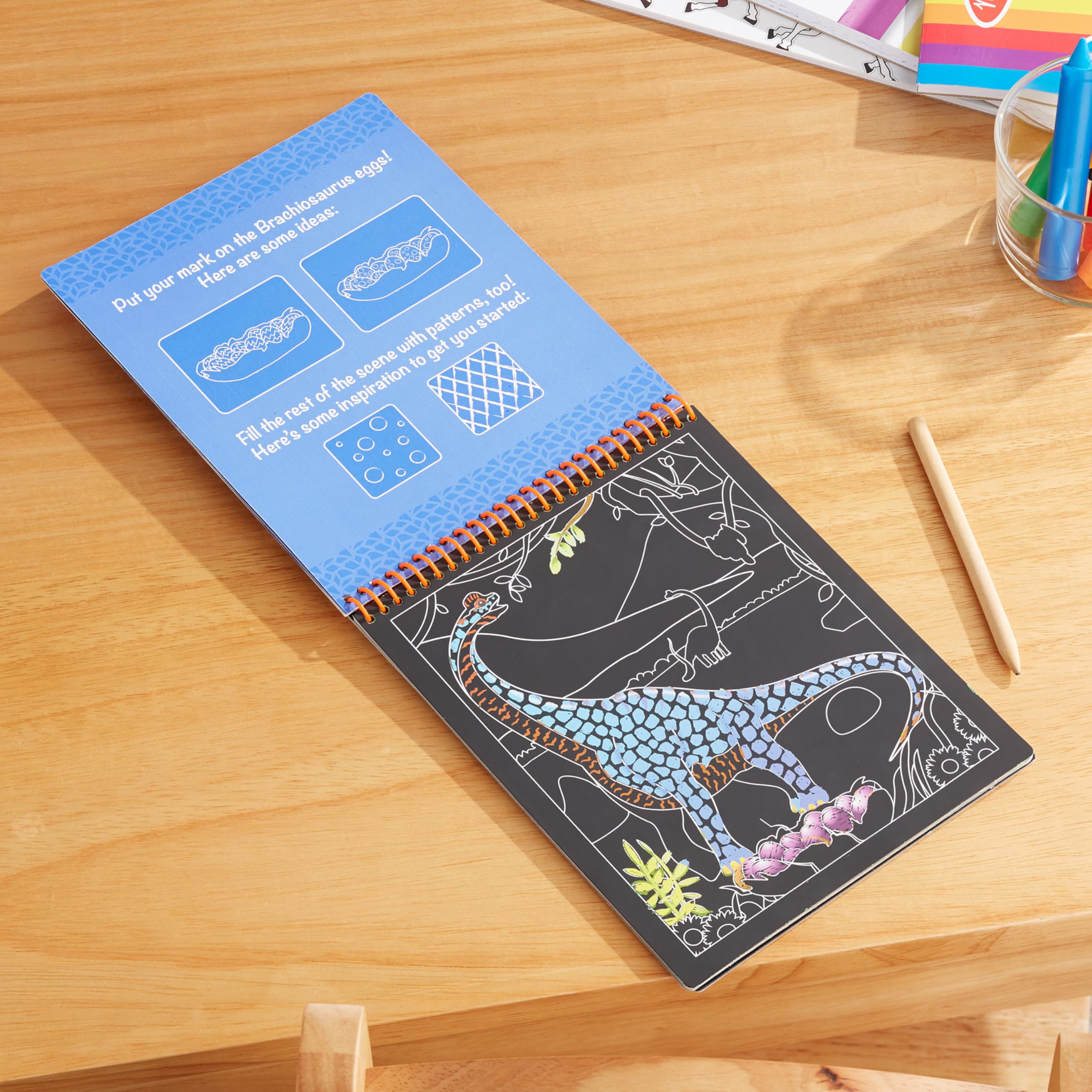 Melissa & Doug Scratch Art - Dinosaur
