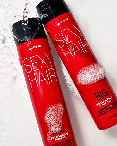 SexyHair Big Volumizing Shampoo, 33.8 Oz | Provides Moisture and Hydration | SLS & SLES Sulfate Free | All Hair Types