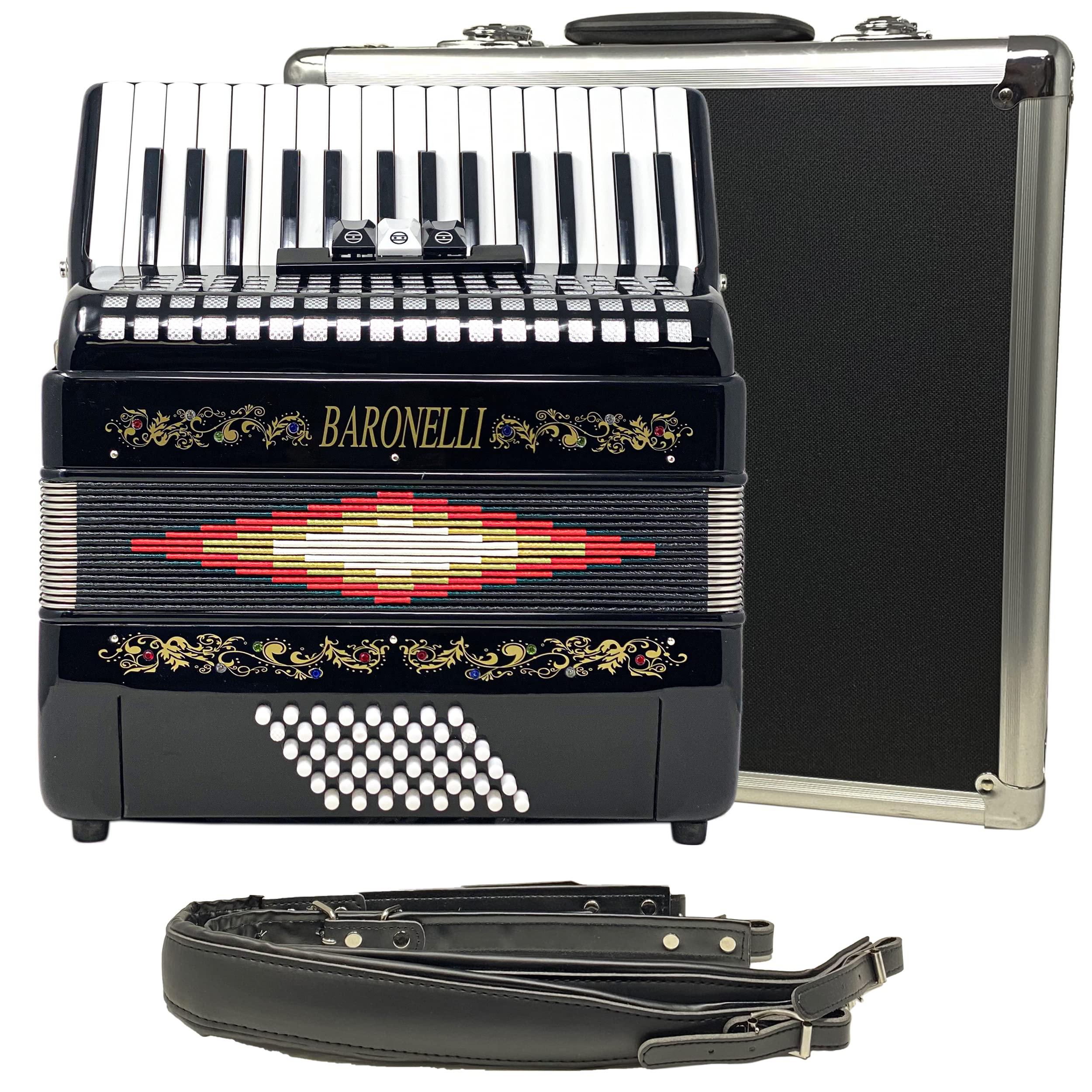 Baronelli Accordion (ACPK30-BK)