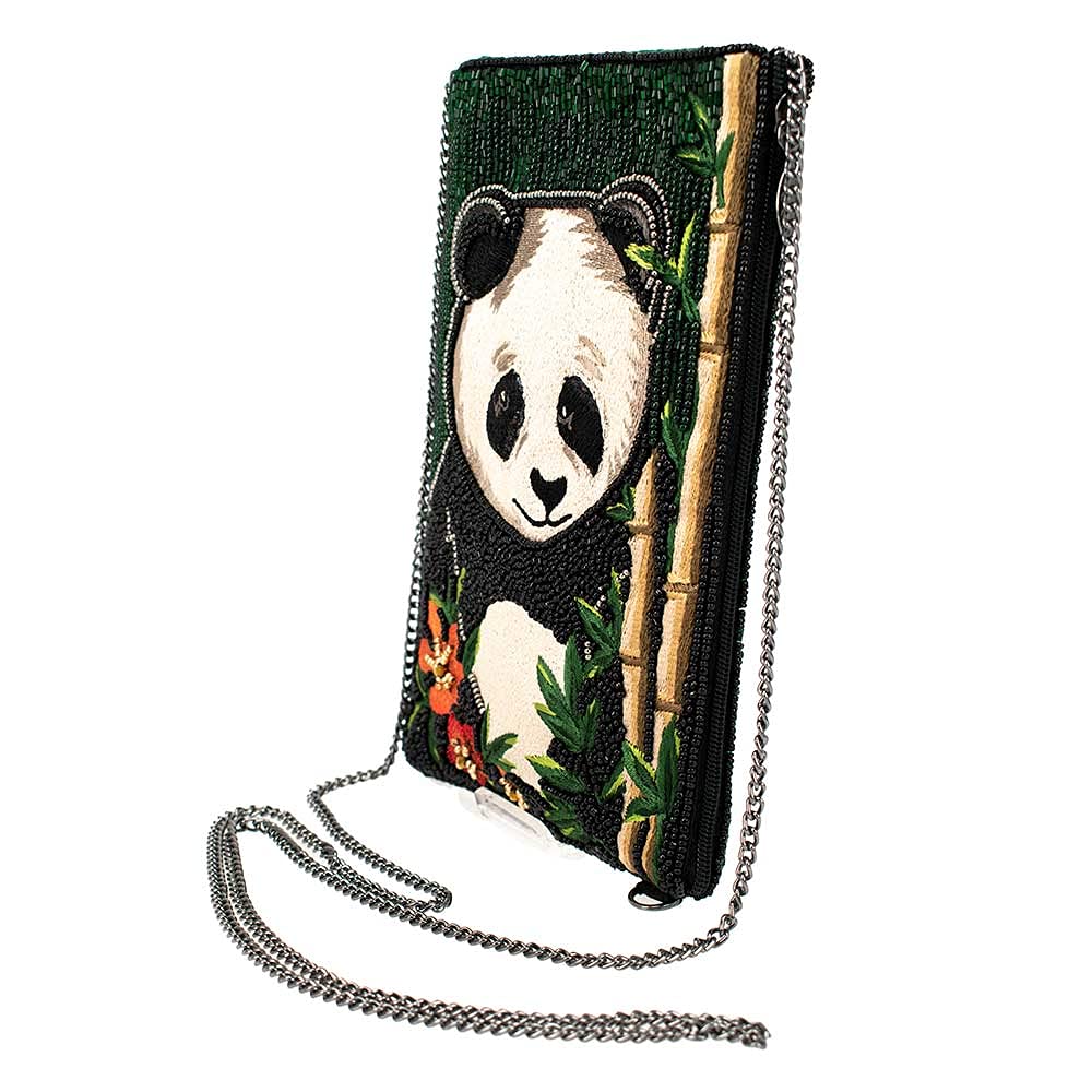 Mary Frances womens Mary Frances Panda Love Crossbody Phone Bag, Multi, One Size US