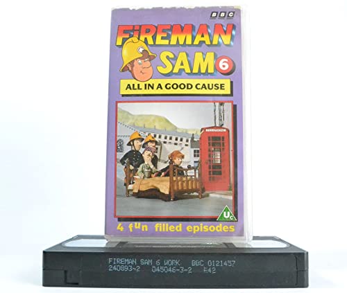 Fireman Sam (vol.6): All In A Good Cause - Bentley The Robot - Childrenās VHS