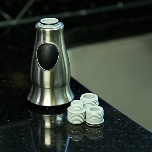 DANCO Smart Spray Kitchen Sink Faucet Pull Down Faucet Spray Head, Stainless Steel, 1-Pack (10724)