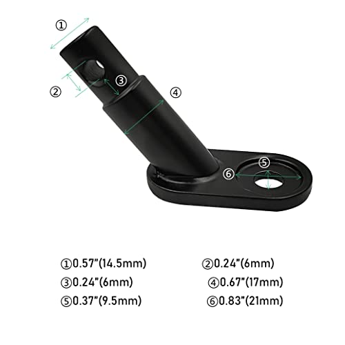 Fpz-bd Bike Trailer Hitch Works with Any Reg.Bikes Or E-Bikes Such As Doggyride Trailers,Allen Bike Trailer,Hamax Traveller Trailer But Need to Compare The Coupler's Dimensions