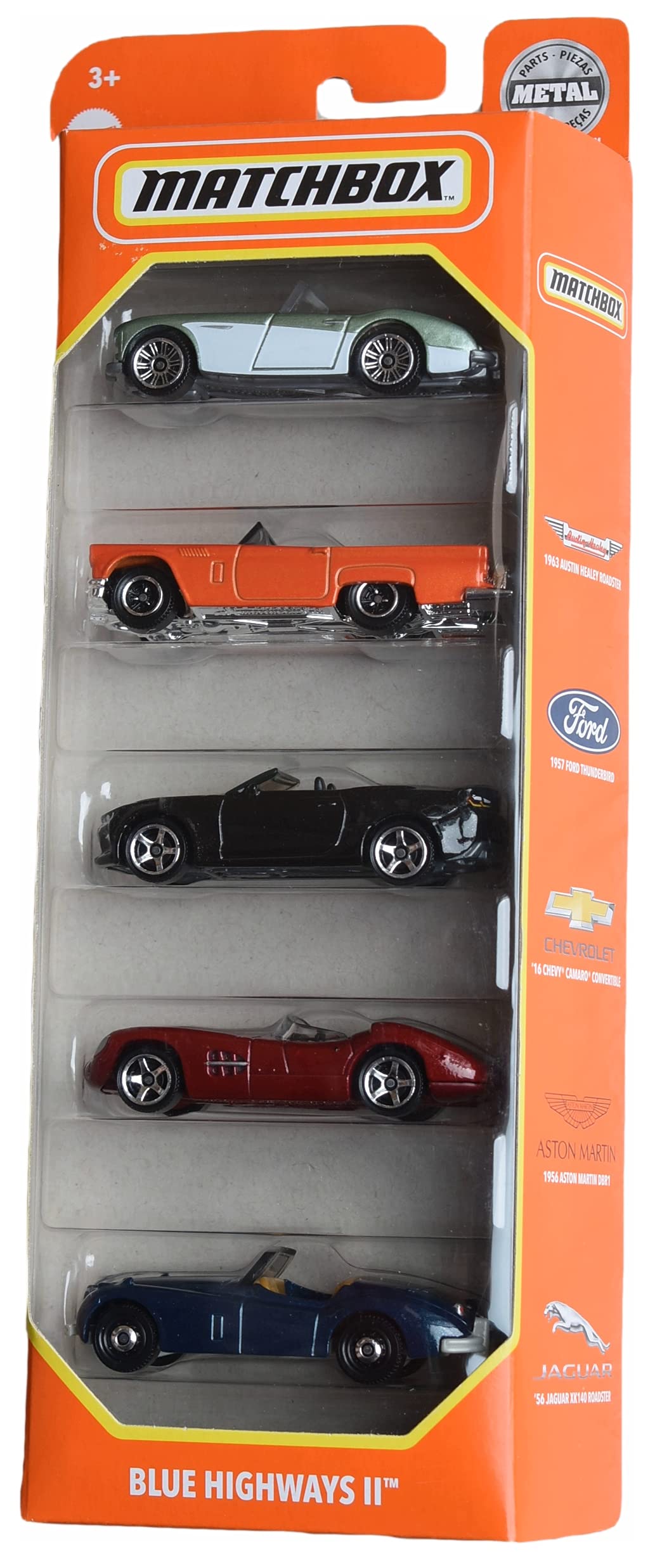 Matchbox 5 Pack Blue Highways II