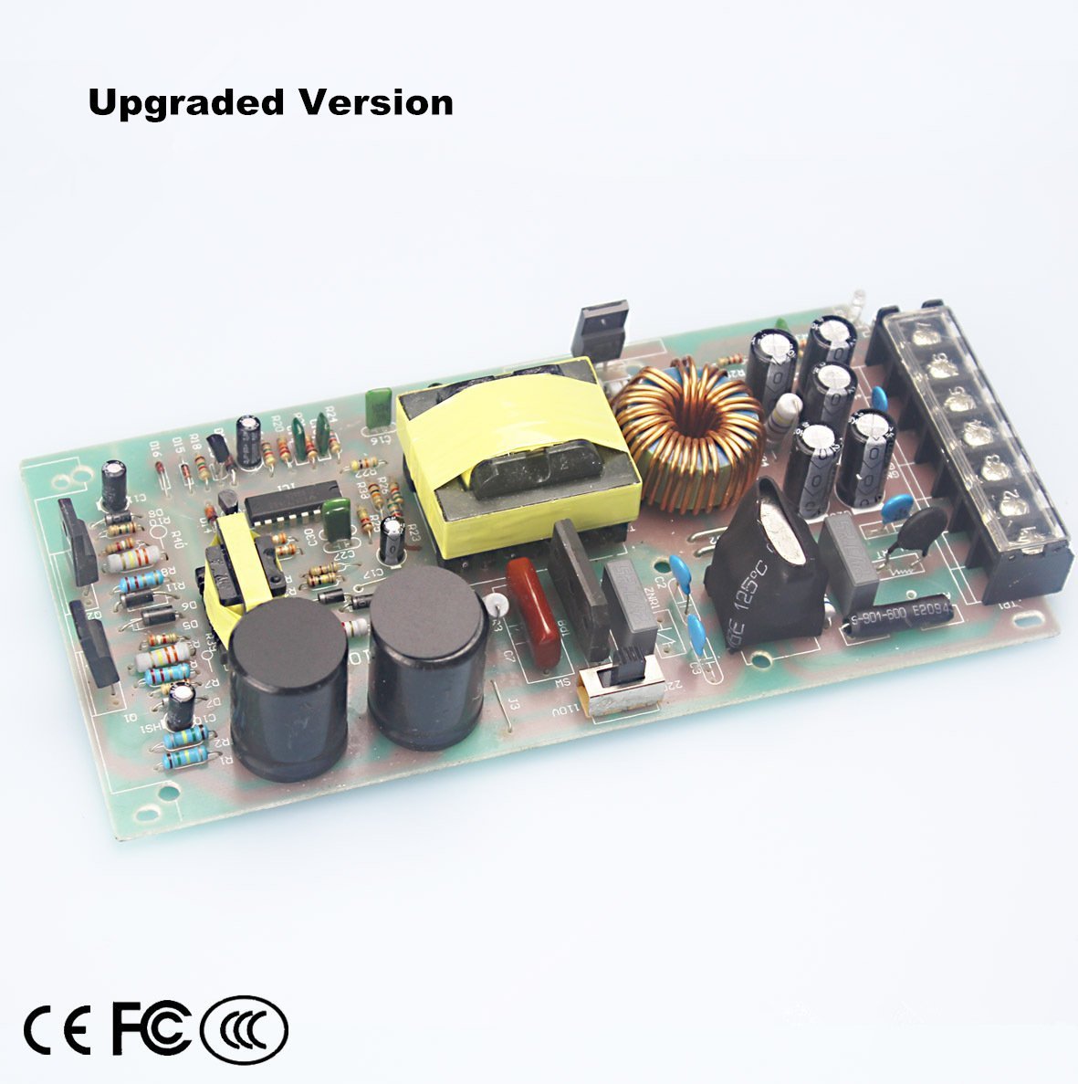 JoyNano 240W Switching Power Supply 12V 20A AC-DC Converter Transformer for CCTV Surveillance LED Display Industrial Automation Stepper Motor and More [Upgraded Version]