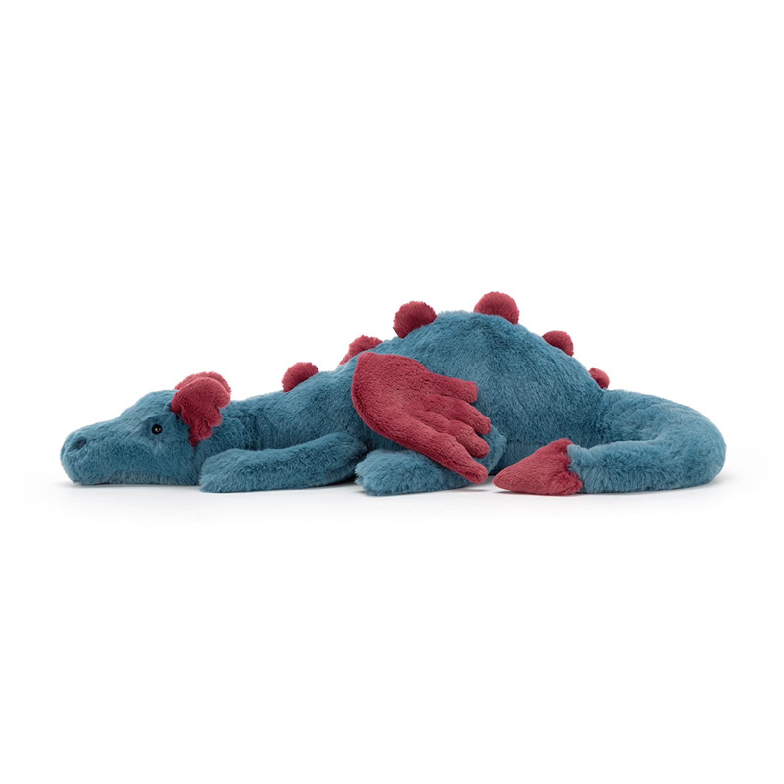 Jellycat Dexter Dragon Stuffed Animal, Large 19 inches | Mythical Plush Toy | Classic Children's Gift
