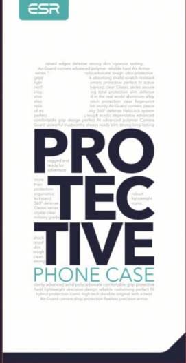 ESR Clear Case Compatible with iPhone 14 Pro Case, Shockproof Thin Silicone Cover, Yellowing-Resistant Slim Transparent TPU Phone Case, Project Zero Series, Clear