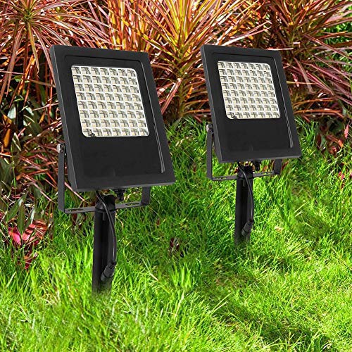 PBOHUZ Garden Light - Solar Powered LED Ground Light Outdoor Lawn Lamp for Home Garden Courtyard Outdoor