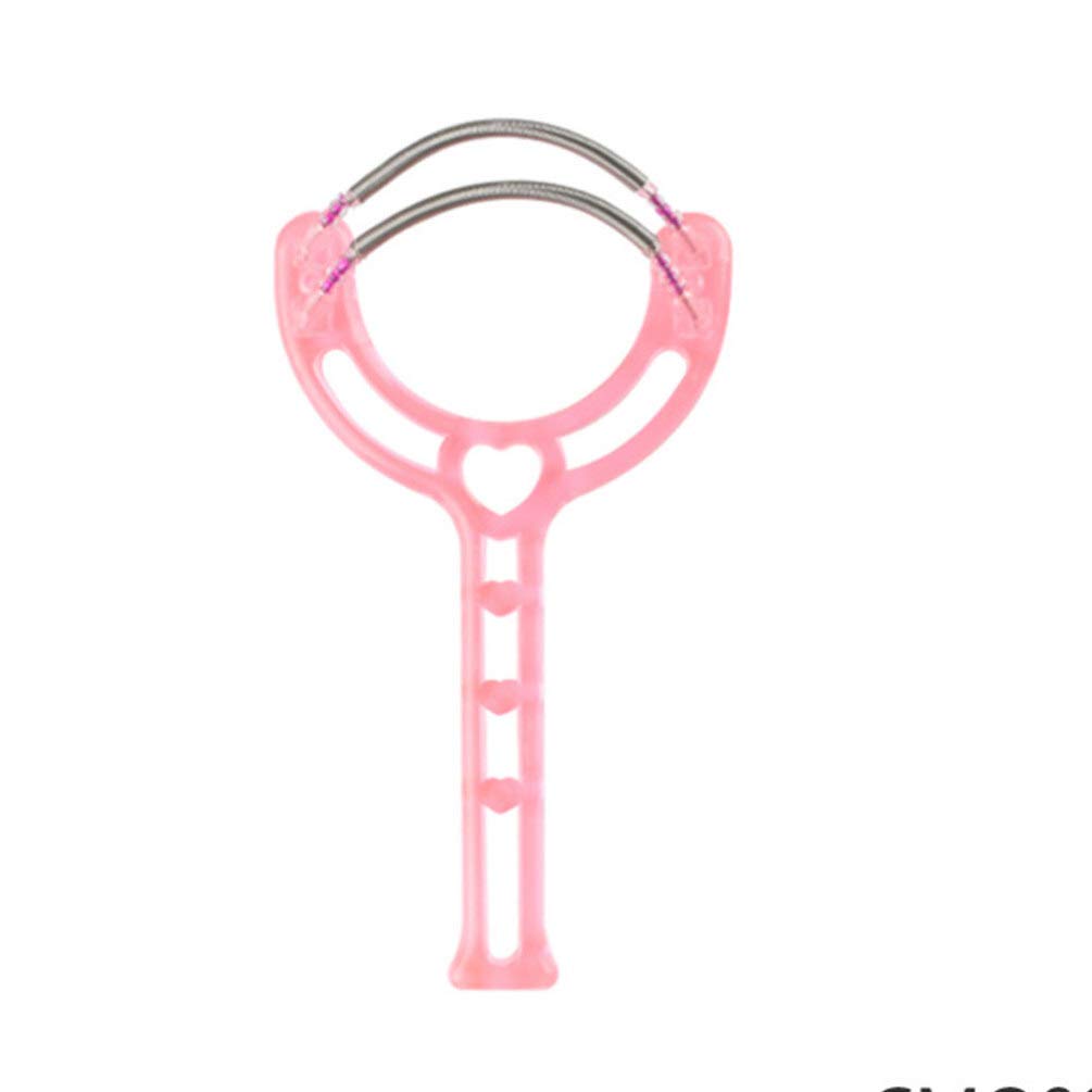 Artibetter 5Pcs Hair Removal Spring Threading Epilator Face Facial Hair Removal Stick Remover For Upper Lip Chin Cheeks Sideburns