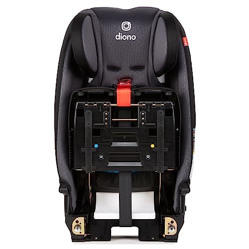 Diono Radian 3RXT Special Edition Slim Fit 3 Across All-in-One Convertible Car Seat, Rear Facing, Forward Facing and High Back Booster, Gray Stone