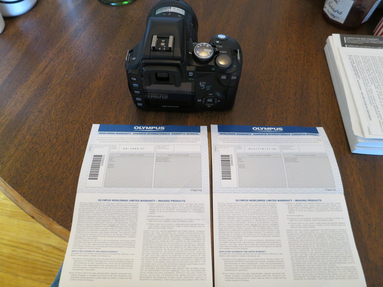 OM SYSTEM OLYMPUS Evolt E500 8MP Digital SLR with Zuiko 14-45mm f/3.5-5.6 Digital SLR Lens