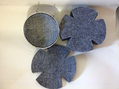 Lot of 12pc Canary Finch Nesting Felt Pads,4.5inch by nesting pads