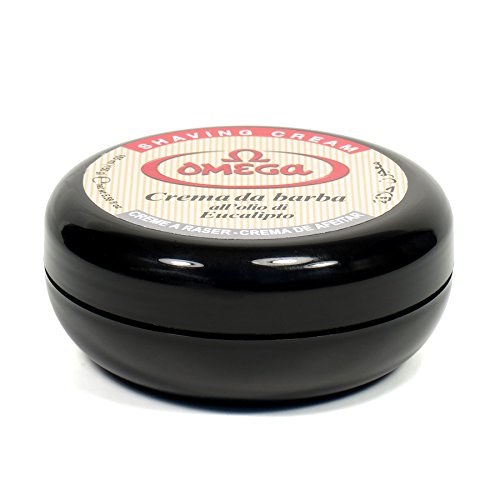 Omega 46001 Shaving Soap in Bowl- 2 Pack