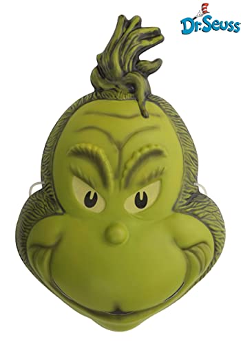 Dr. Seuss The Grinch Costume Mask for Adults and Kids Standard