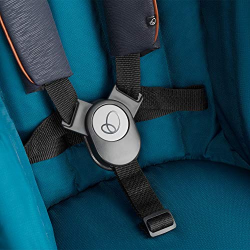 Evenflo Gold, SensorSafe Shyft Smart Modular Travel System with SecureMax Smart Infant Car Seat, Six Different Modes, Syncs with SensorSafe App, 3-Position Recline, Fits Babies 4-35 Pounds, Sapphire
