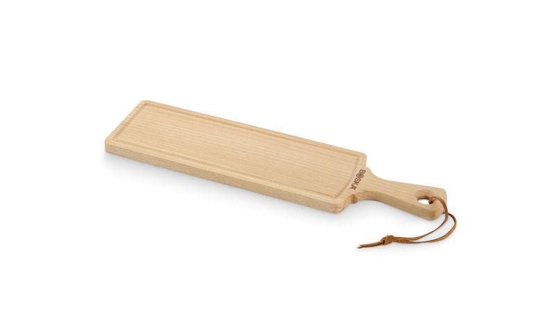 BOSKA Wooden Serving Cheese Board - Large Amigo Best For Cheese, Tapas, Bread, and Desserts Presentation - Board Slab with Non-Slip Feet - Cutting and Charcuterie Board - Dishwasher Safe