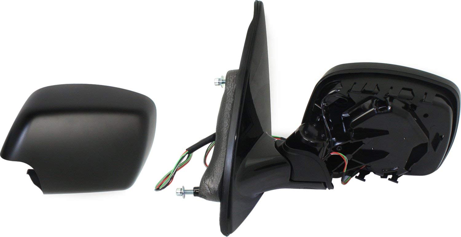 Kool Vue Driver & Passenger Side Power Heated Mirrors for BMW X5 2000-2006 Manual Fold Without Memory & Puddle Lamp Paintable 4-Door
