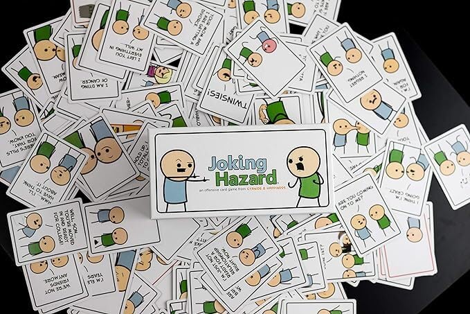 Joking Hazard by Cyanide & Happiness - 360+ Funny & Inappropriate Comic Cards Includes Add-Your-Own-Words Cards | Perfect for Christmas Presents & Stocking Fillers