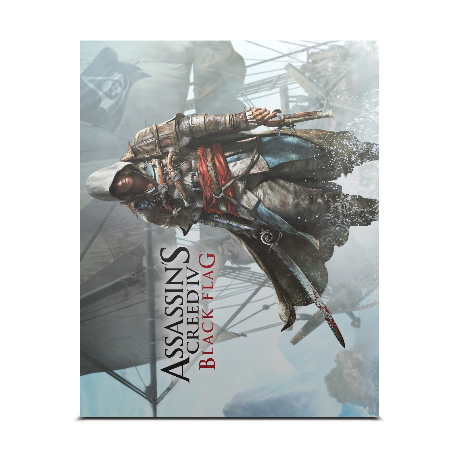 Head Case Designs Officially Licensed Assassin's Creed Edward Kenway Key Art Black Flag Graphics Vinyl Sticker Gaming Skin Decal Cover Compatible With Xbox One X Console and Controller Bundle