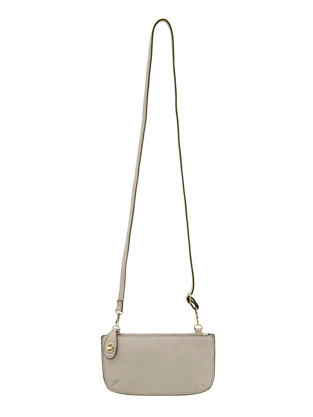 Joy Susan Women's Fashion Purse Mini Crossbody Wristlet Clutch Handbag - Grey
