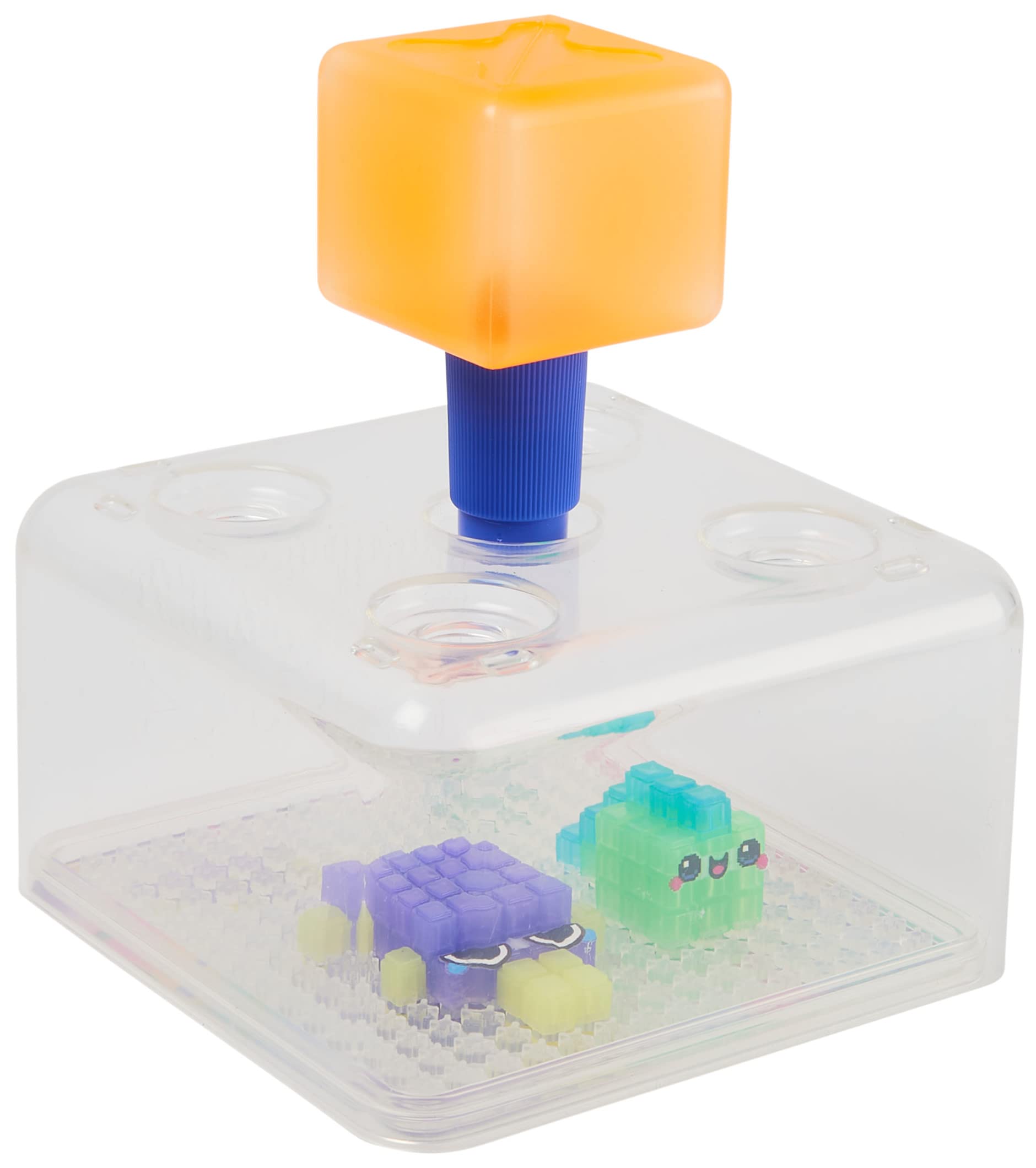 Pixobitz, Exclusive Neon Studio with 600 Water Fuse Beads, Decos and Accessories, Makes 3D Creations with No Heat, Arts and Crafts Kids Toys