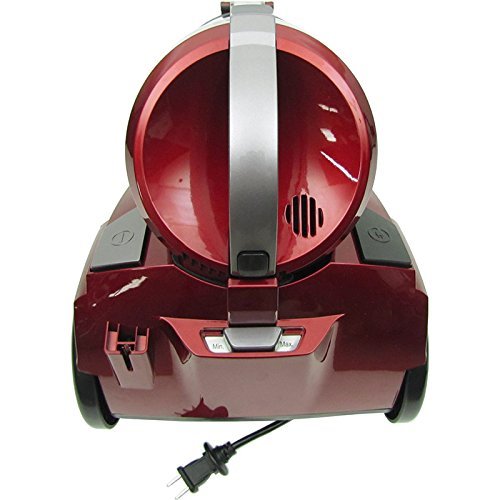 Artix - AHC-RR Revo Red Canister Vacuum - HEPA Certified Small Bagless Canister Vacuum Cleaner (Renewed)