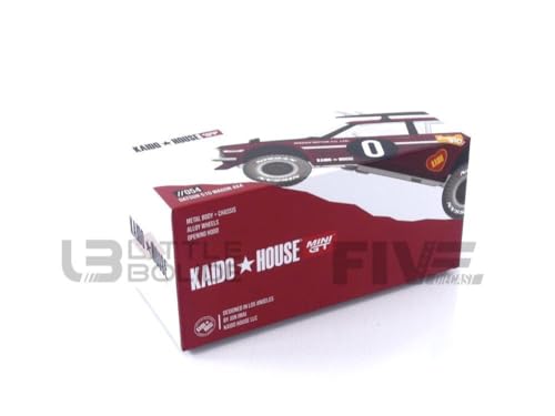 Datsun 510 4×4 Wagon Kaido GT Surf Safari RS V2 (by Jun Imai) Kaido House 1/64 Diecast Model Car True Scale Miniatures KHMG054