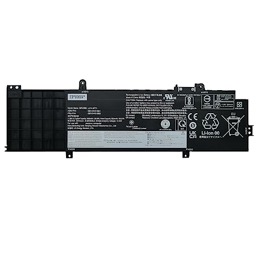 EPYOBW L21L3P71 Laptop Battery 39.3Wh 3-Cell Compatible with Lenovo ThinkPad T14 Gen 3 / ThinkPad T14 Gen 4 / ThinkPad P14s Gen 3 / ThinkPad P14s Gen 4 Series L21M3P71 L21C3P71 L21L4P71 L21M4P71