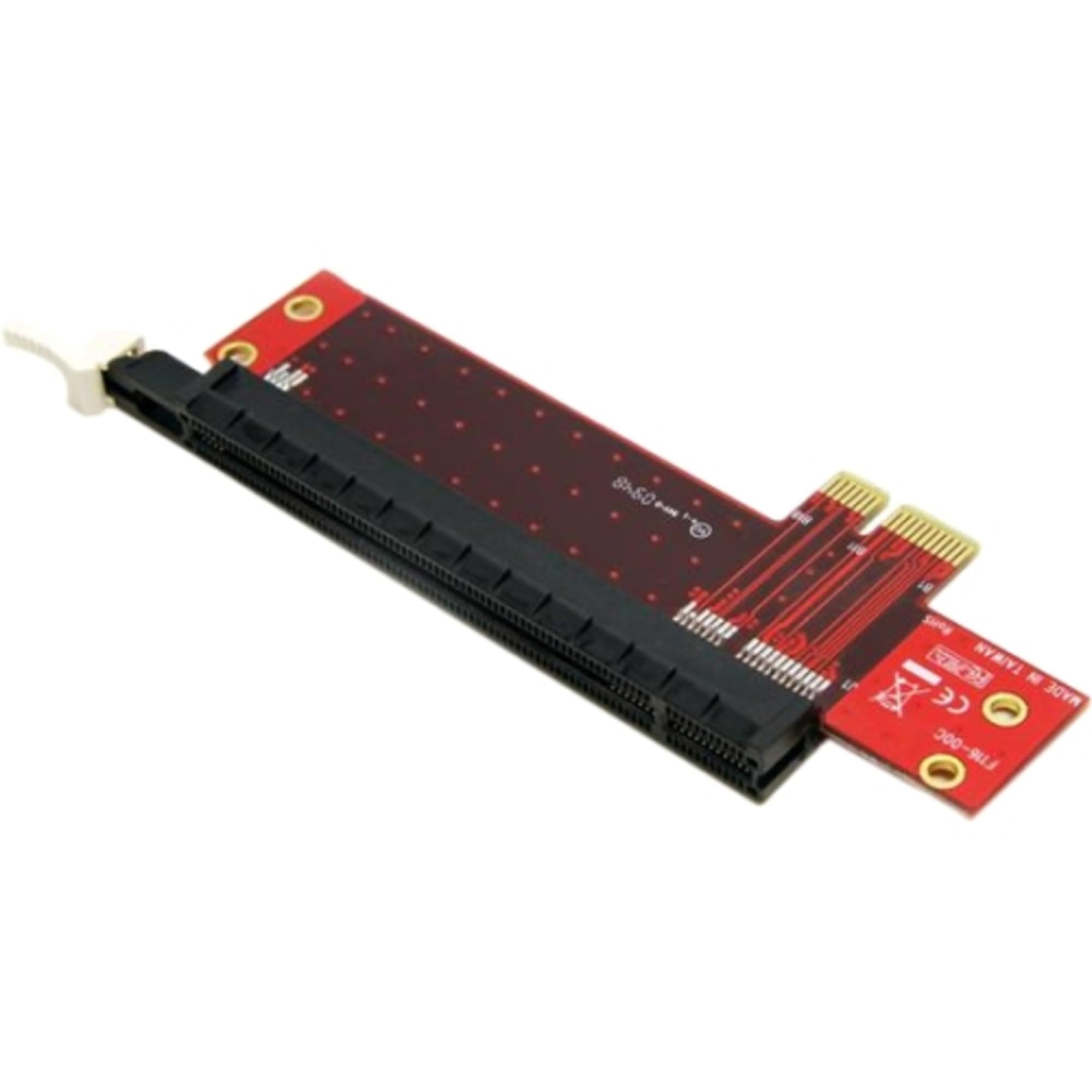 StarTech.com PCI Express X1 to X16 Low Profile Slot Extension Adapter - PCIe x1 to x16 Adapter, TAA (PEX1TO162)