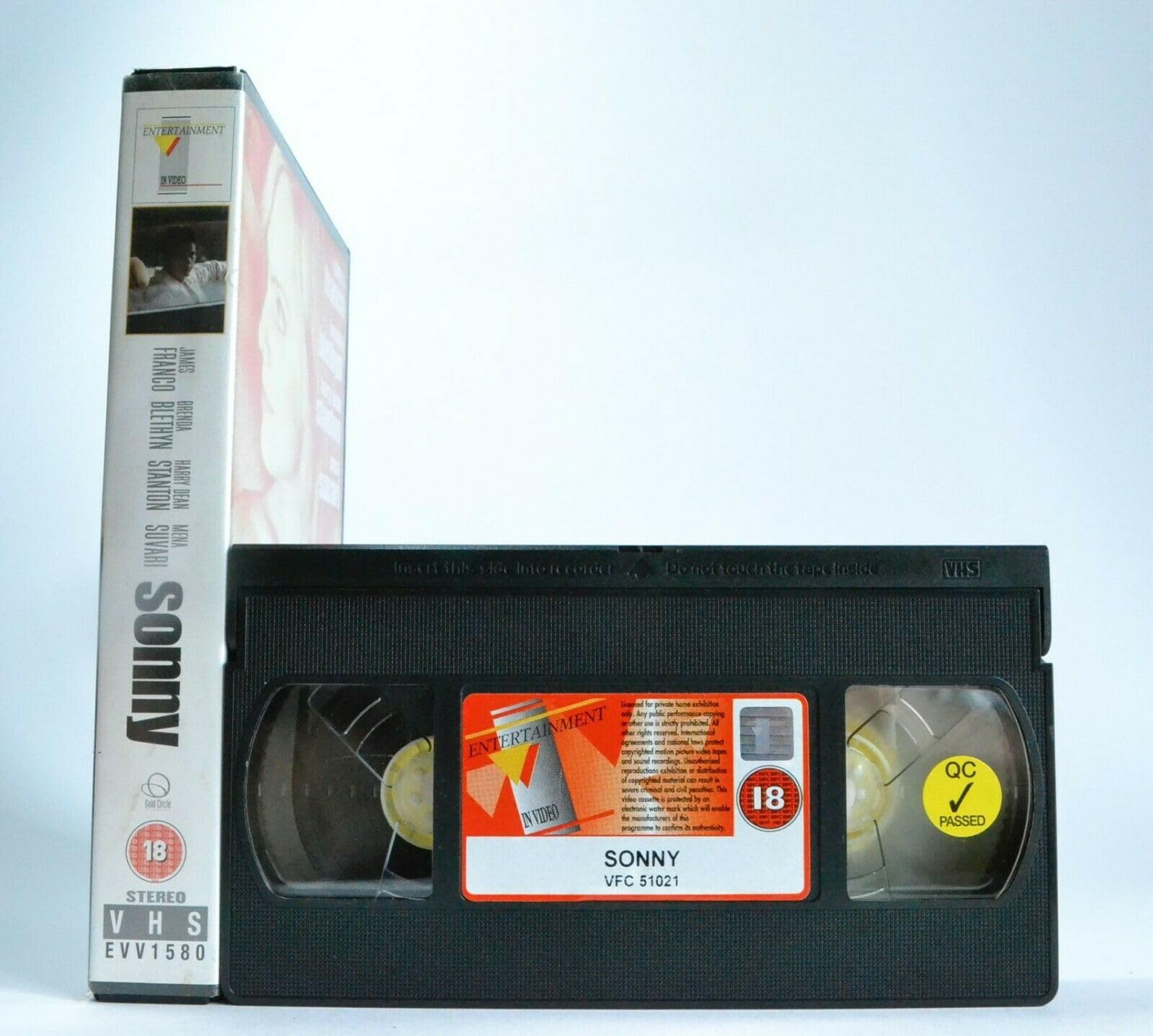 Sonny: Film By Nicolas Cage - Crime Drama - Large Box - James Franco - Pal VHS