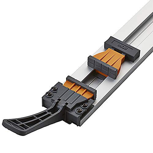 Bora 100β WTX Ruled Clamp Edge Saw Guide for Woodworking, Contractors, Carpenters and DIY, Guide for Circular Saws, 100 Inch Cutting Length, 545100