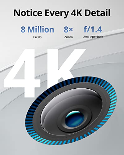 eufyCam 3 4-Cam Kit,Security Camera Outdoor Wireless,4K Camera with Integrated Solar Panel, Forever Power,Face Recognition AI,Expandable Local Storage,Spotlight, 2.4 GHz Wi-Fi, No Monthly Fee(Renewed)