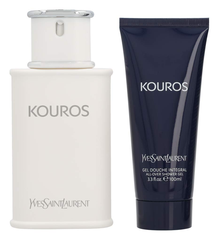 Yves Saint Laurent Kouros Men Giftset (Eau De Toilette Spray, Hair and Body Wash)