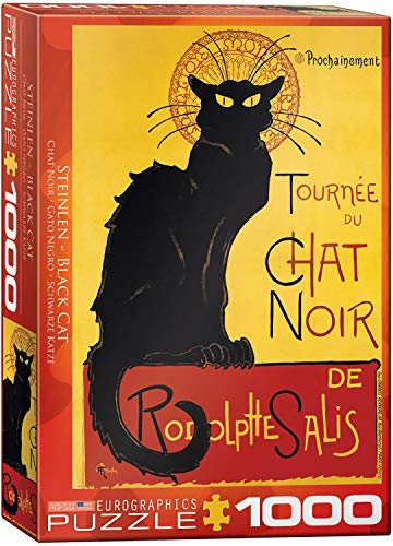 EuroGraphics Chat Noir by Steinlen 1000 Piece Puzzle (6000-1399)