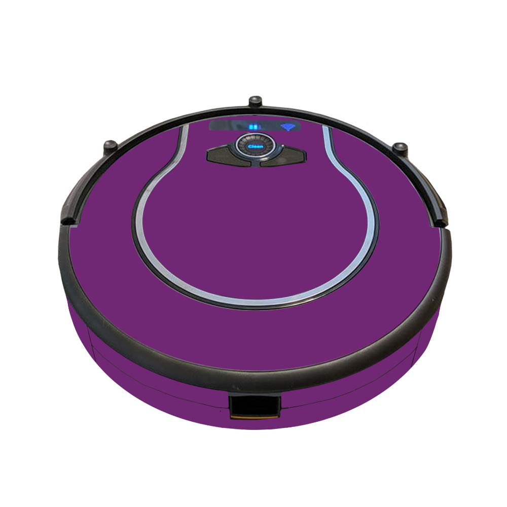 MightySkins Skin Compatible with Shark Ion Robot 750 Vacuum - Solid Purple | Protective, Durable, and Unique Vinyl Decal wrap Cover | Easy to Apply, Remove, and Change Styles | Made in The USA