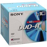 Sony DVD-R Discs SON10DMR47R4