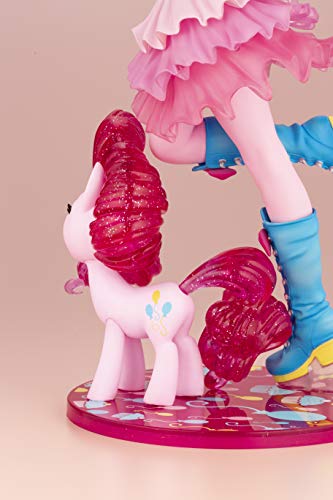 Kotobukiya My Little Pony: Pinkie Pie Limited Edition Bishoujo Statue, Multicolor