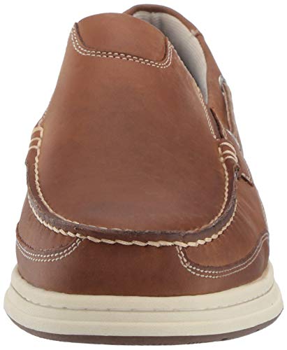 Dockers Men's Tiller Boat Shoe, Dark Tan, 10 M US