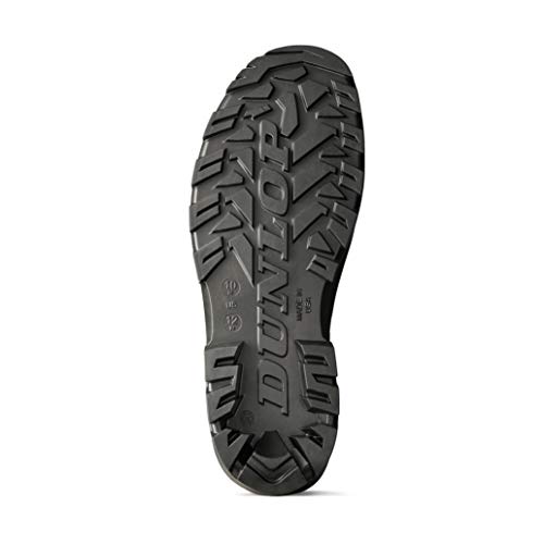 Dunlop Protective Footwear,Chesapeake steel toe Black Amazon, 100% Waterproof PVC, Lightweight and Durable8677677.14, Size 14 US